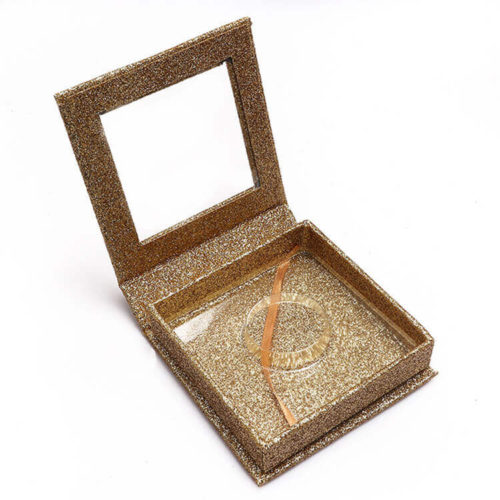 Cheap Square Marble Glitter Custom Eyelash Boxes - Ohlalaltd-Strip ...