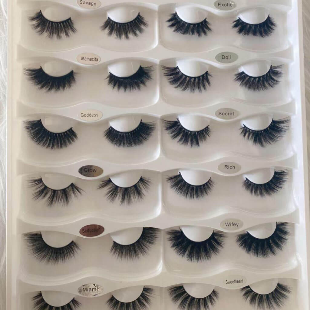 Faux Mink Eyelashes - Ohlalaltd-Strip Eyelash and Extensions Customized ...